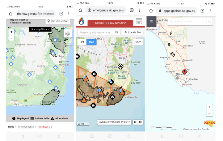 Bushfire figure 1 - Spatial Source