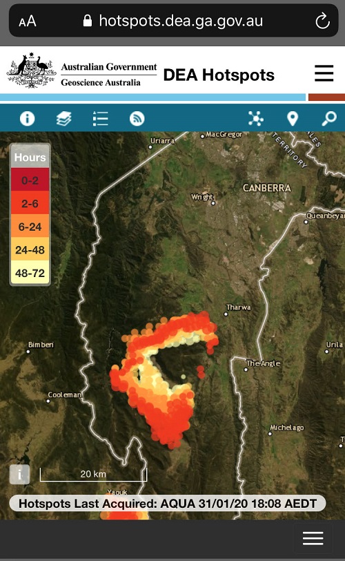 Shining a spotlight on bushfire monitoring - Spatial Source