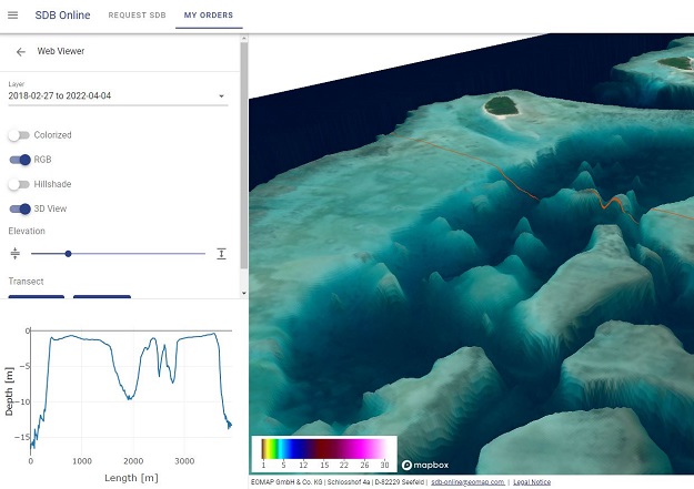 Satellite-derived bathymetry tool - Spatial Source Satellite-derived bathymetry tool - Spatial Source