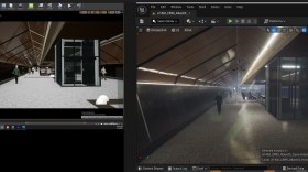 PIC4 UE4 to UE5 comparison for VIS model_500 - Spatial Source