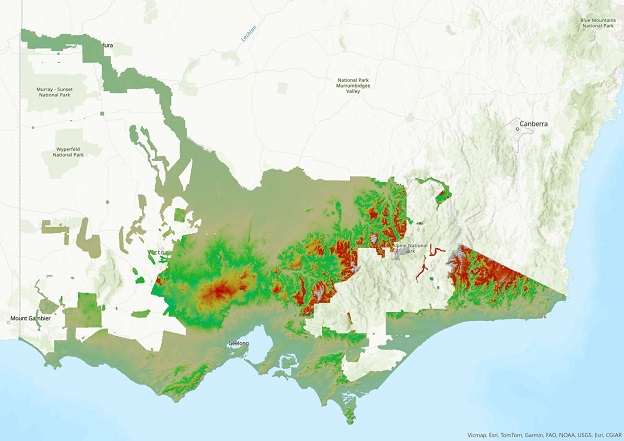 Vicmap 1m Digital Elevation Model available - Spatial Source