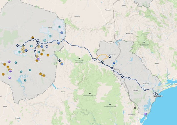 Maps reveal route for wind turbine transportation - Spatial Source