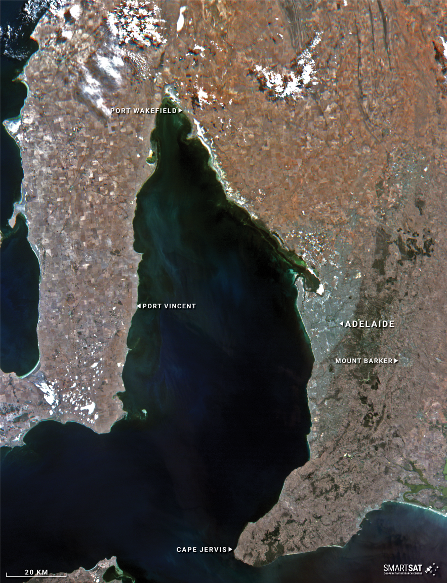 First images released from the Kanyini satellite - Spatial Source