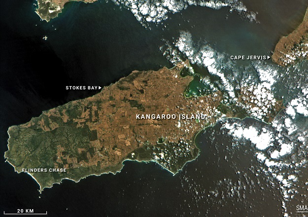 First images released from the Kanyini satellite - Spatial Source