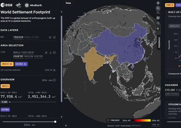 Tracking urban expansion across the globe - Spatial Source
